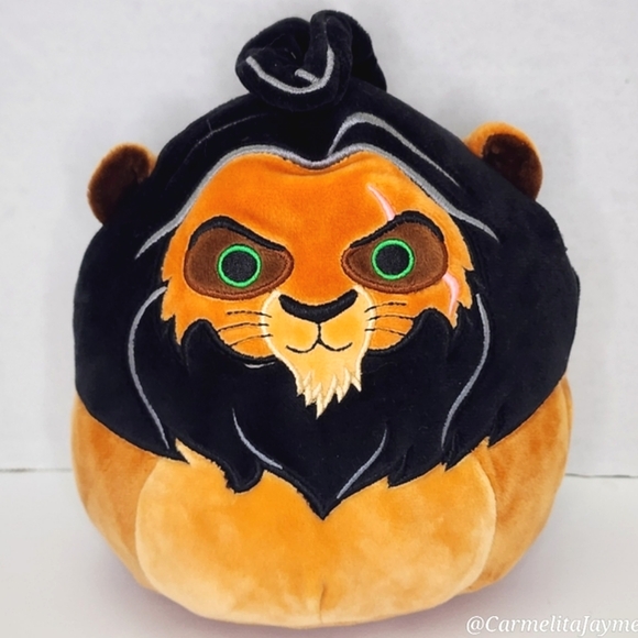 Squishmallows | Toys | Scar 7 Brown Black Lion Villian Of Lion King ...